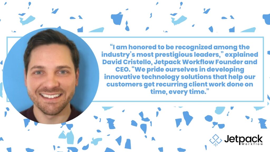 David Cristello Named a CPA Practice Advisor 20 Under 40 Top Influencer